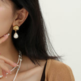 Holy Scallops Pearl Earrings – BHelmi