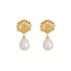Holy Scallops Pearl Earrings – BHelmi