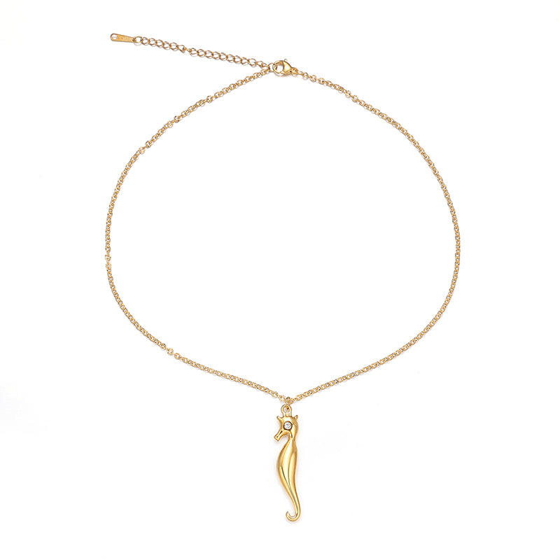 Seahorse Shield Necklace – BHelmi